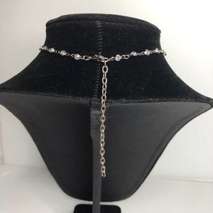 Jewelry | Diamond Chain Y Drop With Large White Freshwater | Poshmark